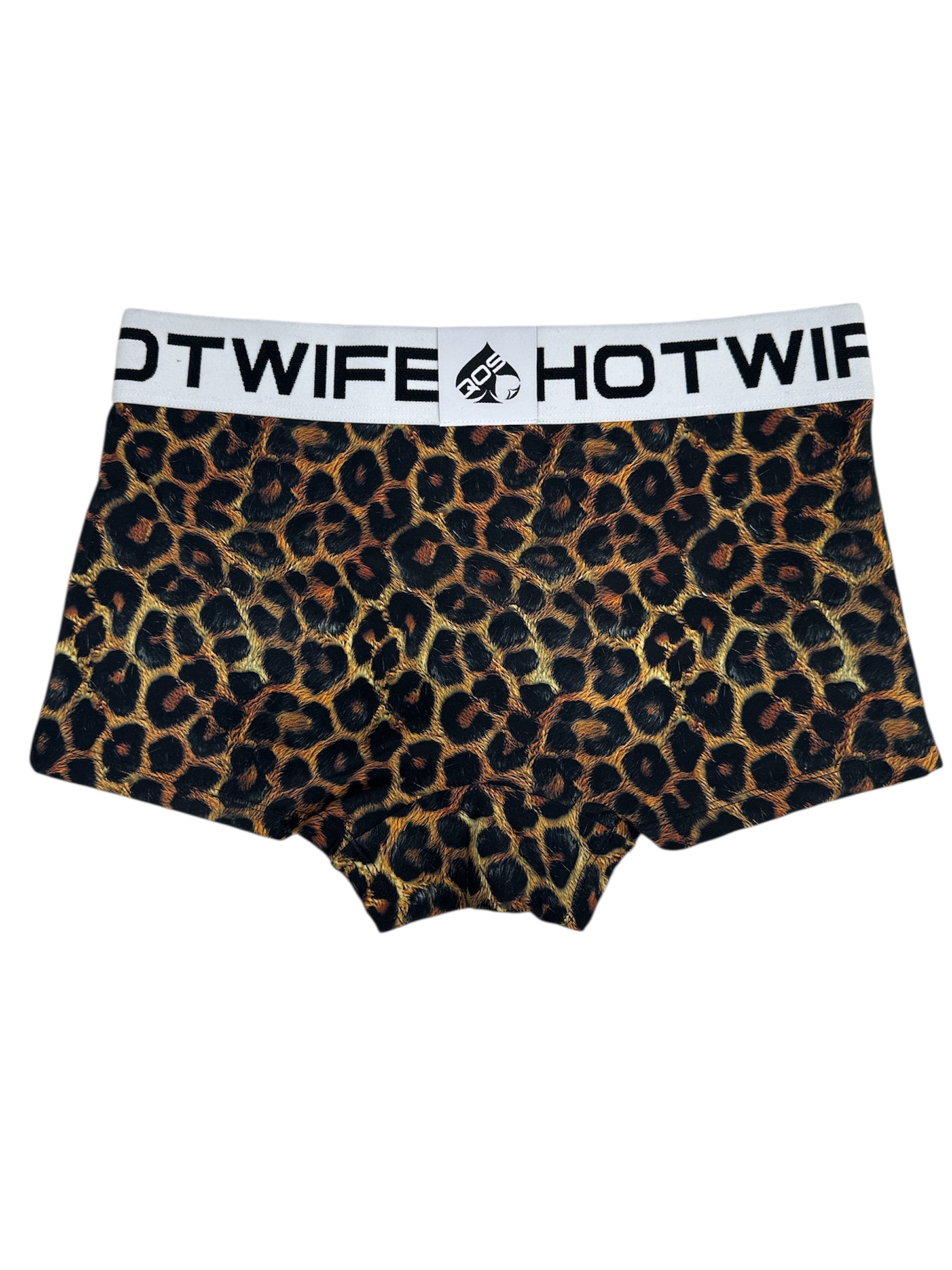 Hotwife Booty Shorts Trunks - Leopard Print | Pre-Order & Save – QOS