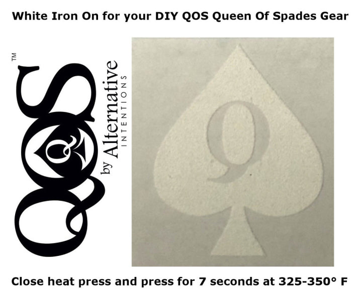 QOS Logo Iron-Ons & Heat Transfers | QOS Brand Est. 2008
